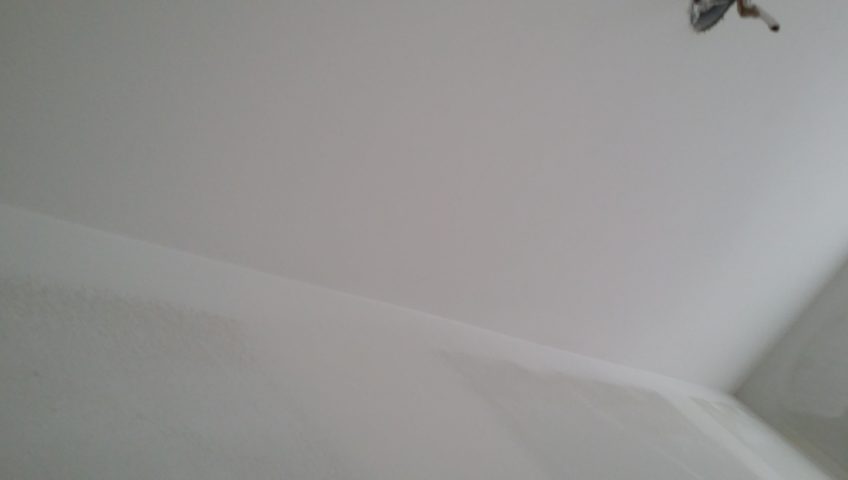 Level 5 Drywall finish. Surfacer and primer in one - wall and ceiling ...